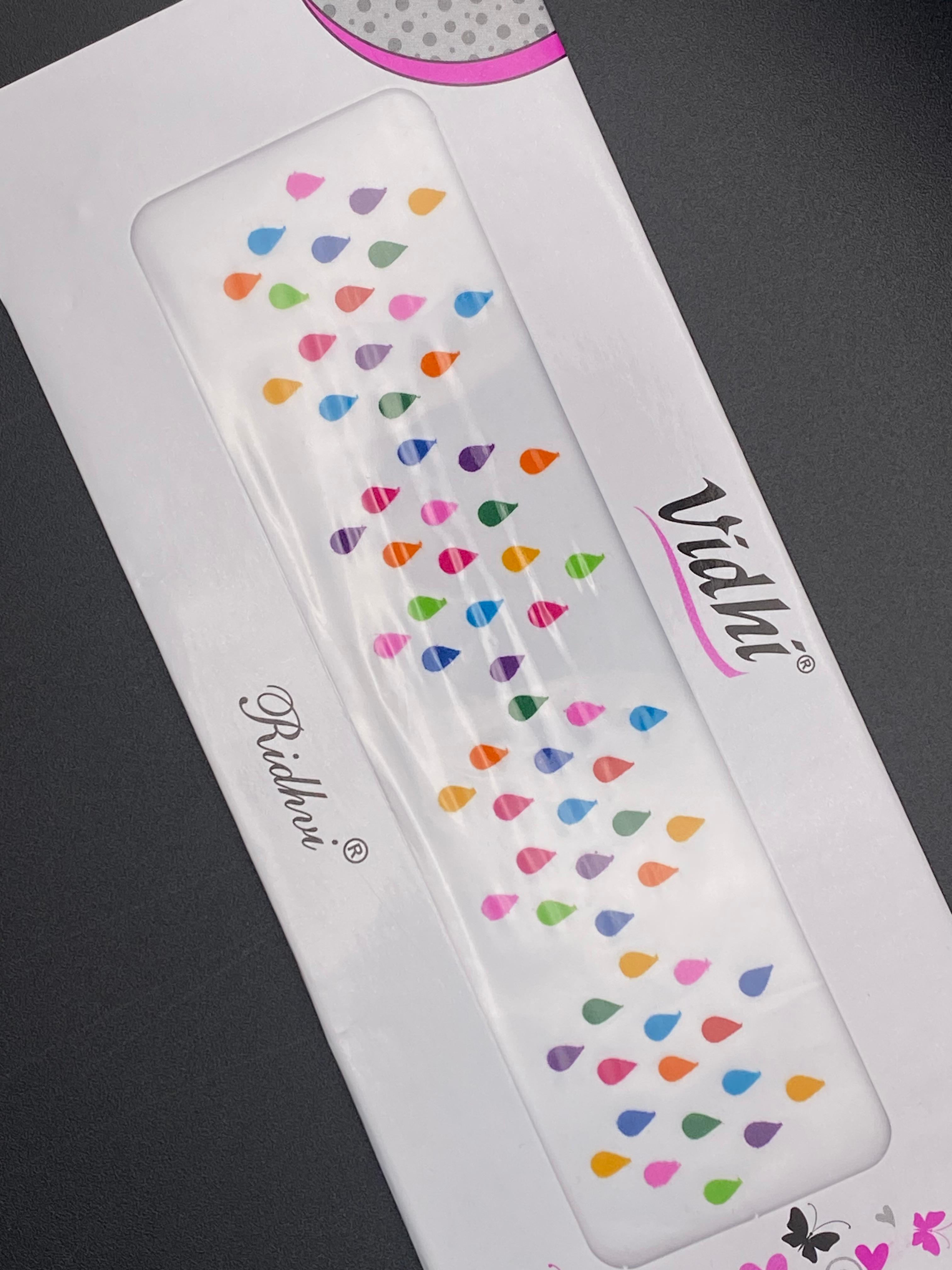 Vidhi Color Bindi Card - VDC05 – Bindi Books KZN