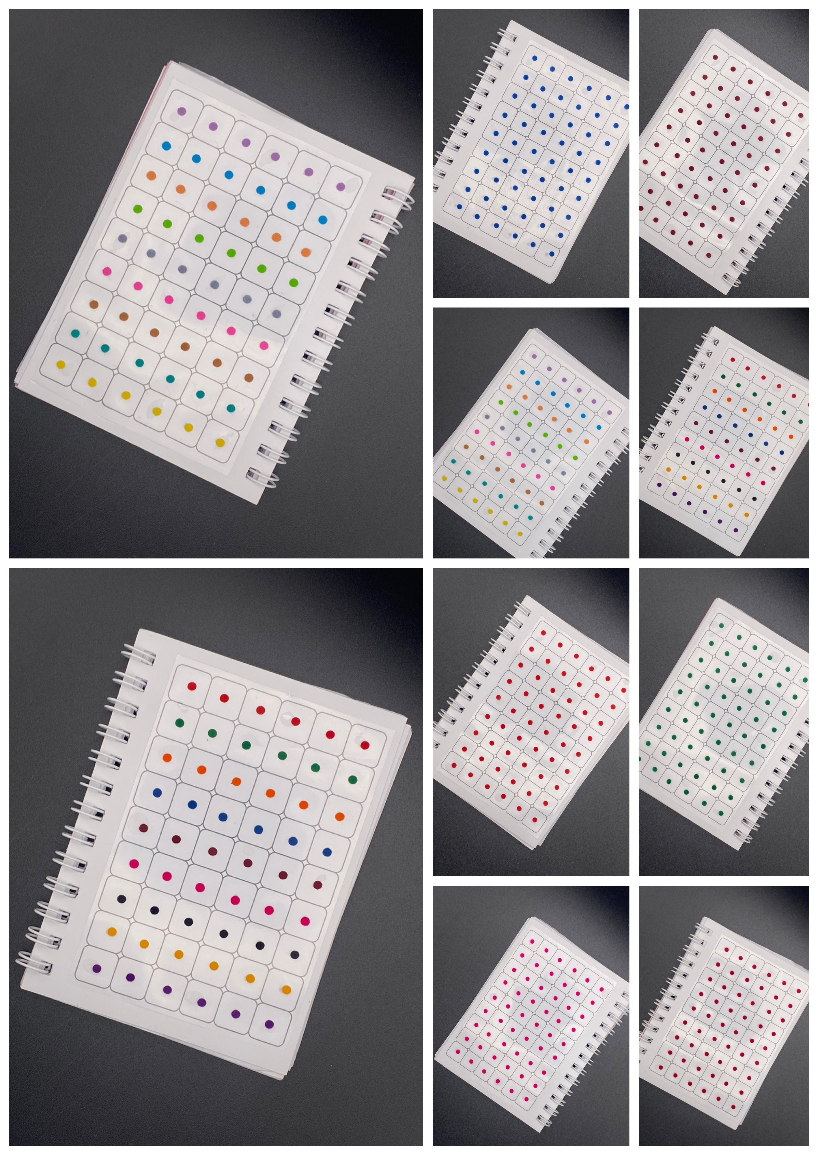 Vidhi Collection Bindi Book (540 dots) - 10 pages per book – Bindi ...