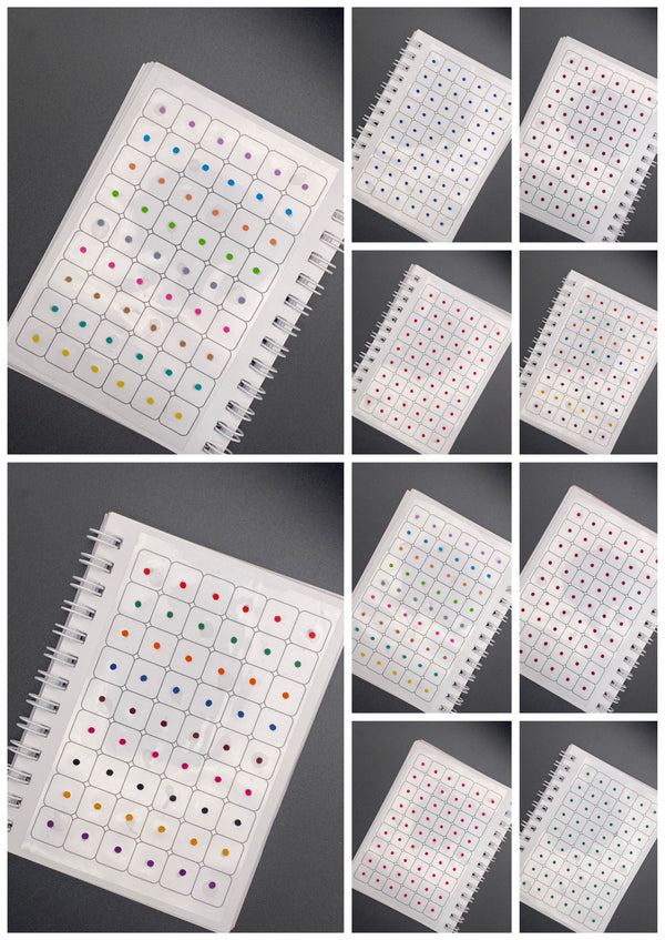 Vidhi Collection Bindi Book (540 dots) - 10 pages per book – Bindi ...