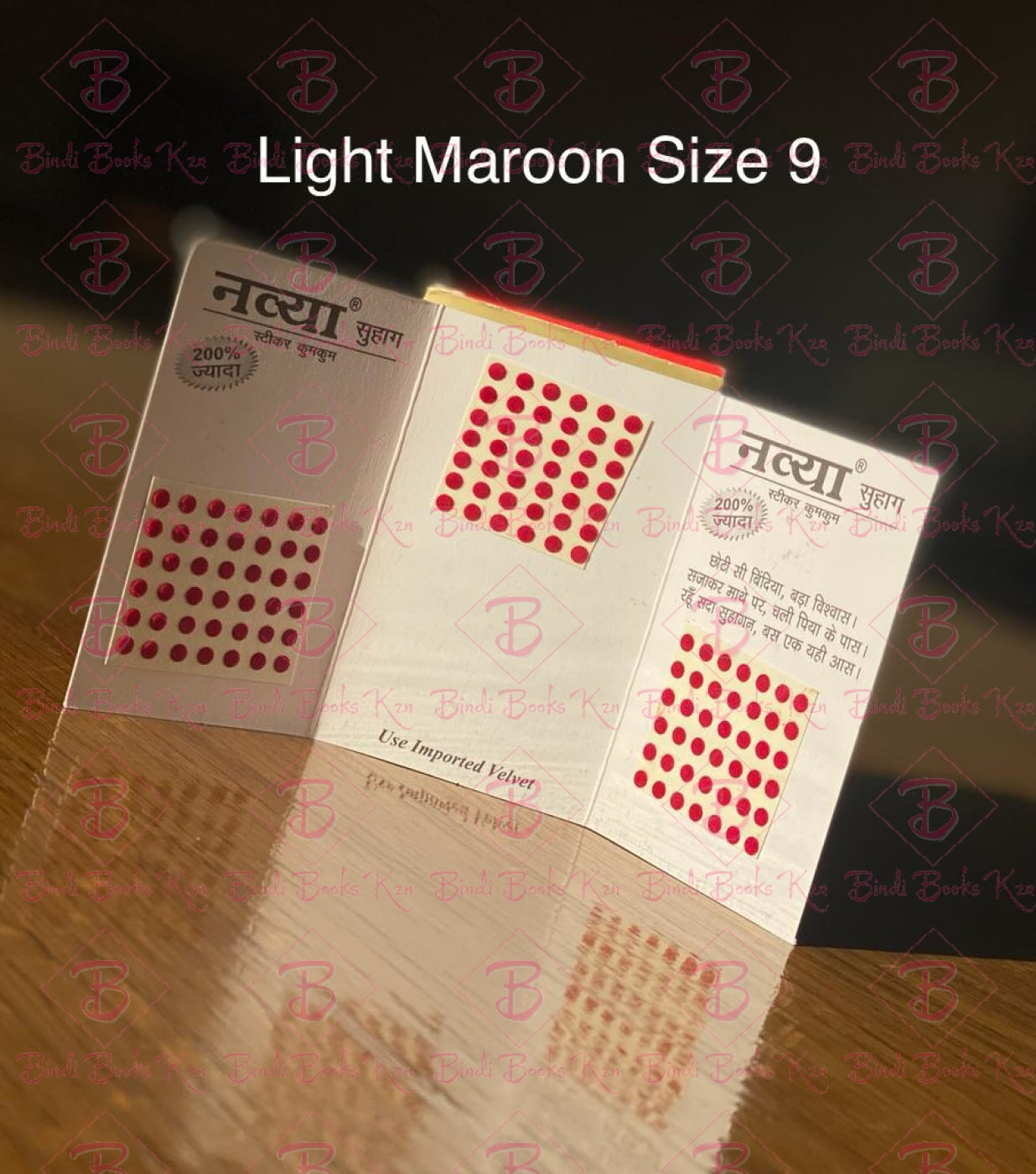Maroon & Red Bindi Collection – Bindi Books KZN